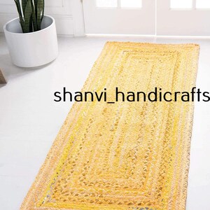 Cotton Rug Runnerbraided Runner Rug RAG Rugmeditation Mat - Etsy