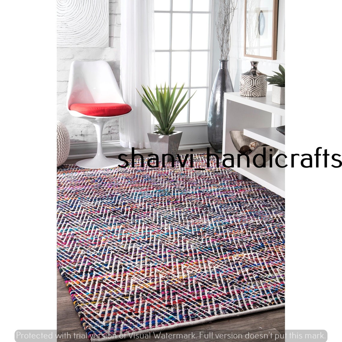 Home Decor Hand Braided Rug for Sale Rectangle Shape - Etsy