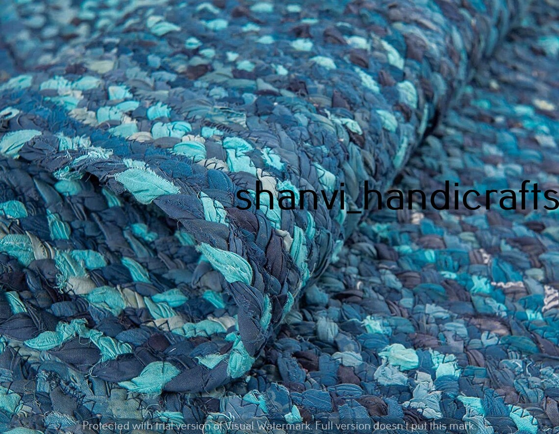 Cotton Rug Runner,braided Runner Rug, RAG Rug,meditation Mat, Rug ...