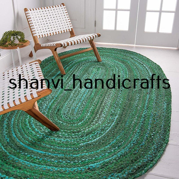 Colorful Braided Rug - Etsy