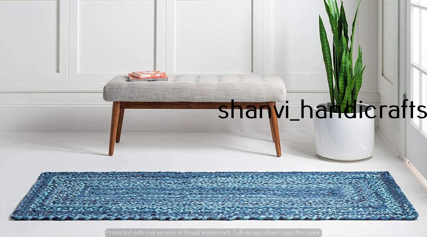 Cotton Rug Runner,braided Runner Rug, RAG Rug,meditation Mat, Rug ...