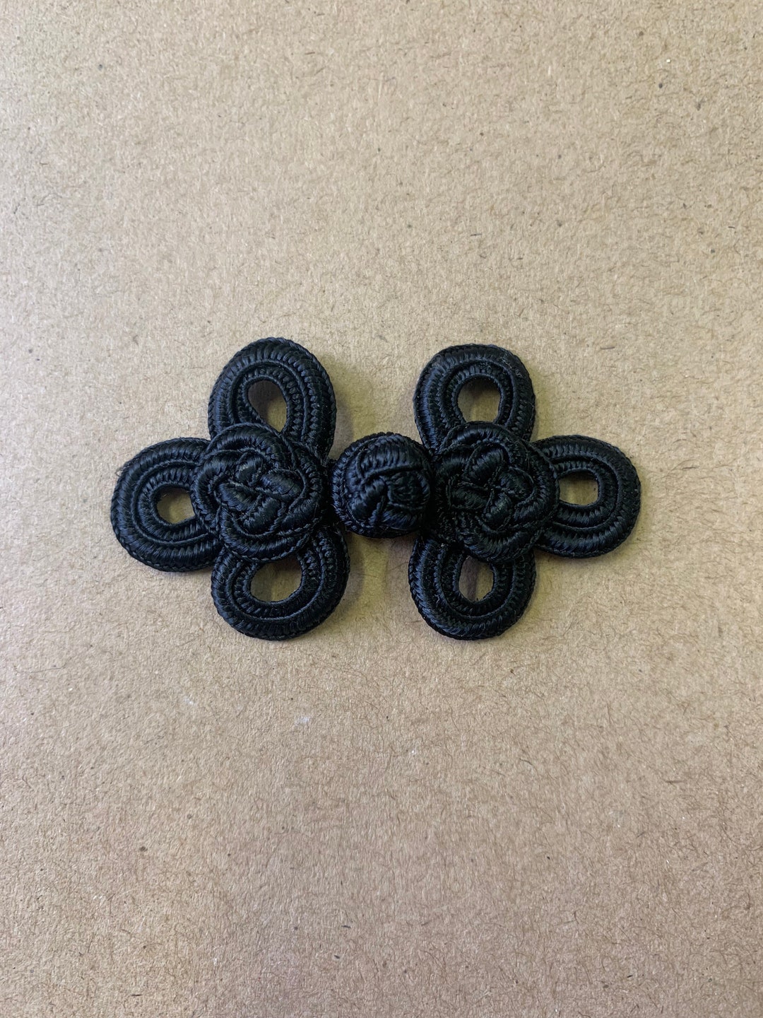 Black Traditional Chinese Frog Button - Etsy