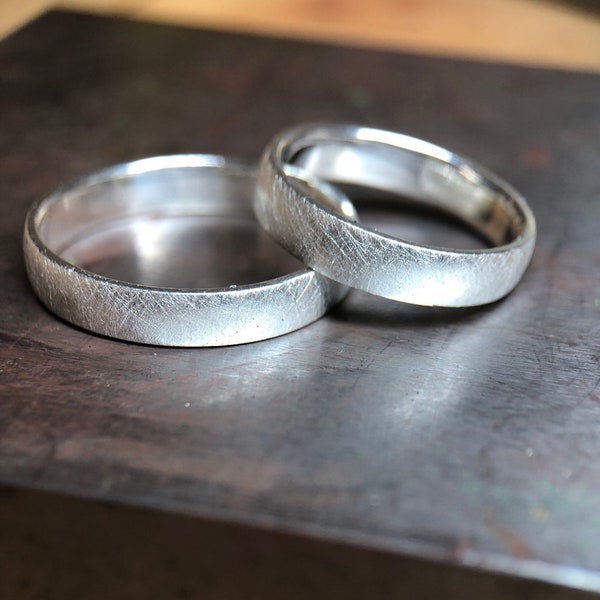 Scratched Ring - Etsy