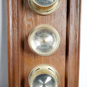 Vintage Springfield Thermometer Barometer Hygrometer Vintage ...