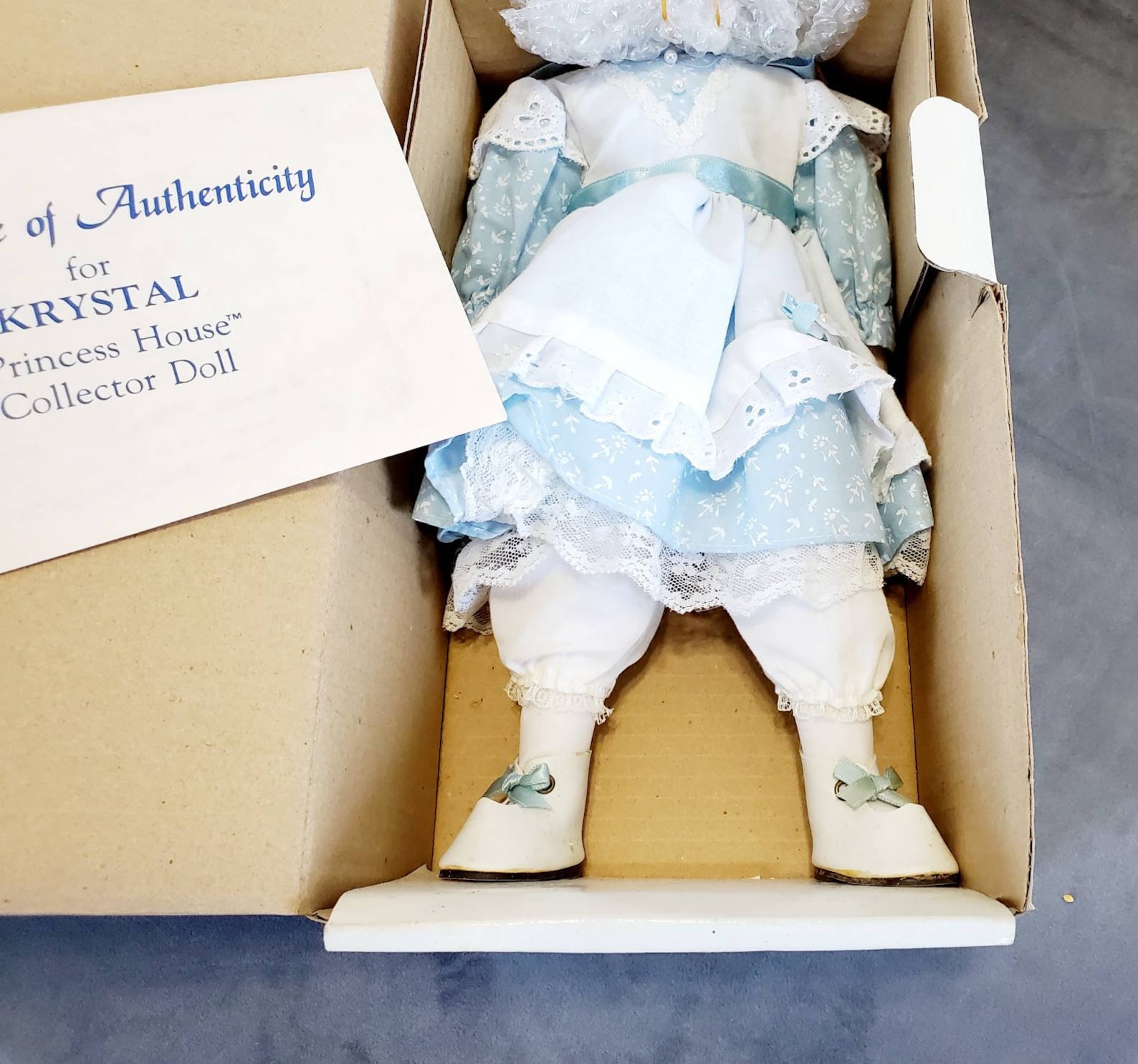 Vintage Princess House 14" Porcelain Collector Doll 'krystal' - Etsy
