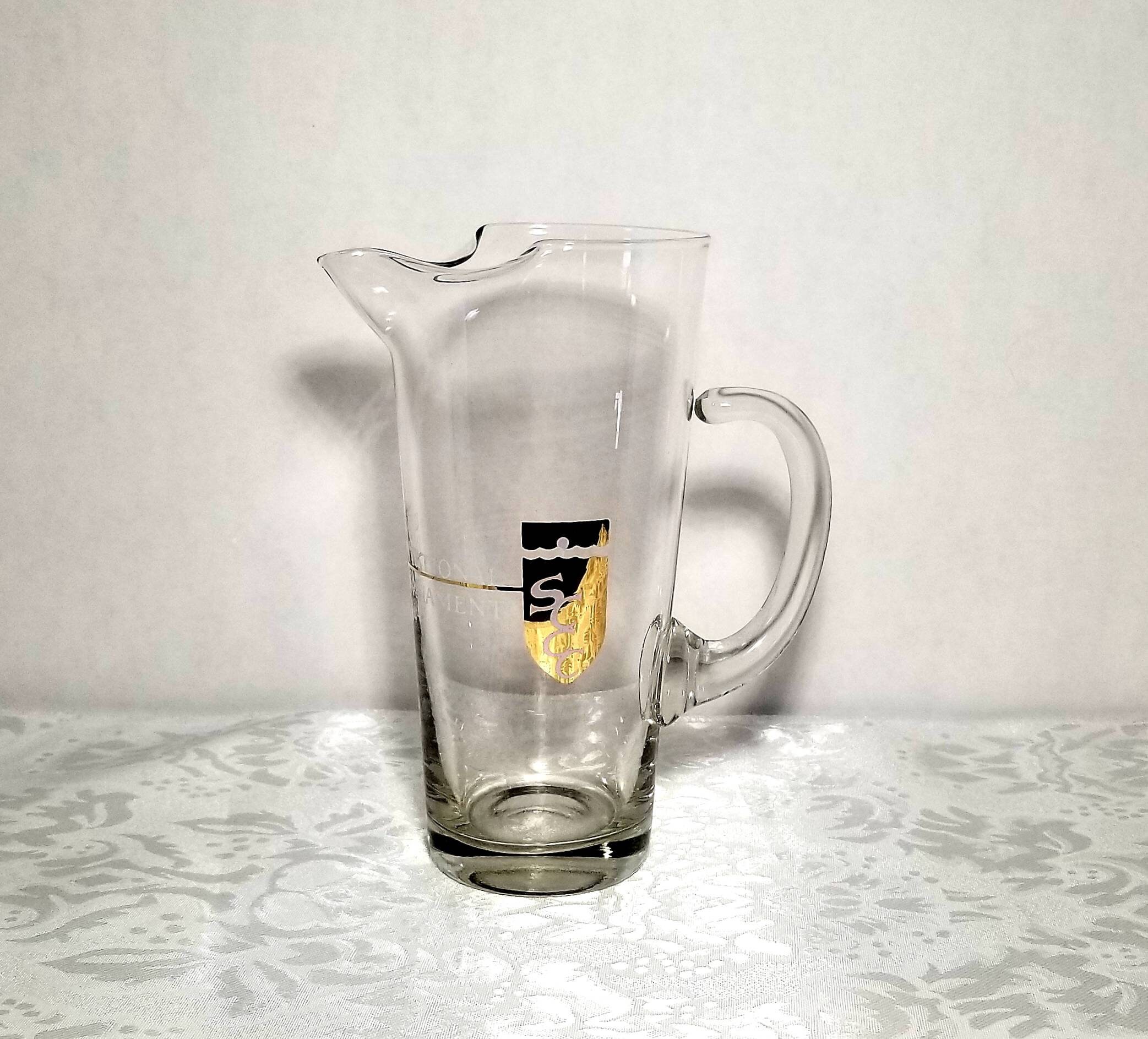 Vintage Golf Glass Pitcher - 12th Invitational Tournament 1964 SCCC - Etsy