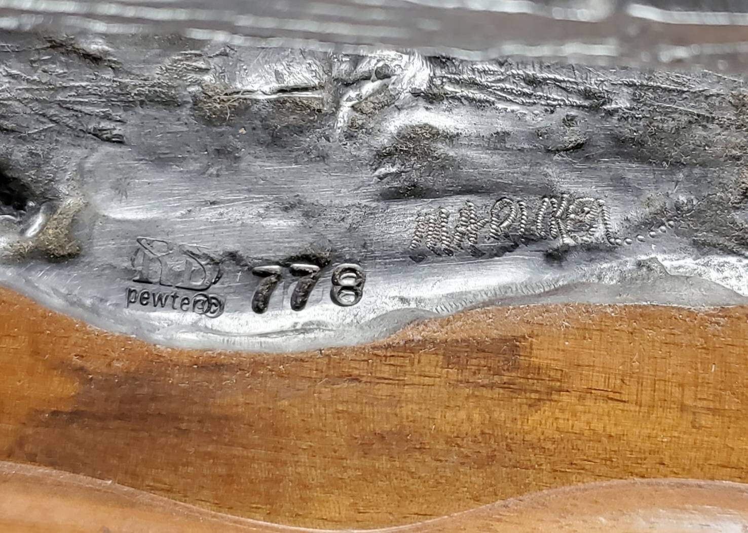 Michael Ricker Cowboy Collection Pewter Statue 'saturday - Etsy