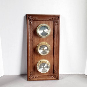 Vintage Springfield Thermometer Barometer Hygrometer Vintage ...