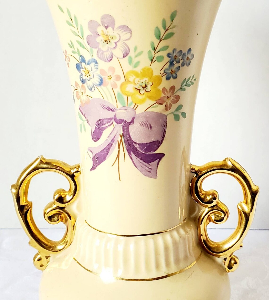 Abingdon Pottery Decorative Baden Vase Mold 520 Made - Etsy