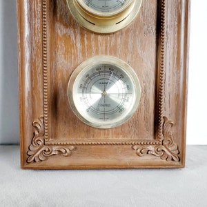 Vintage Springfield Thermometer Barometer Hygrometer Vintage ...