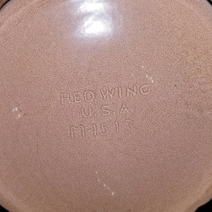 Red Wing Bowl M-1513 - Etsy