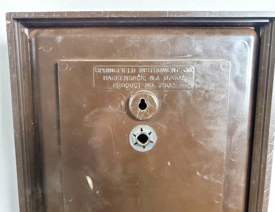 Vintage Springfield Thermometer Barometer Hygrometer Vintage ...