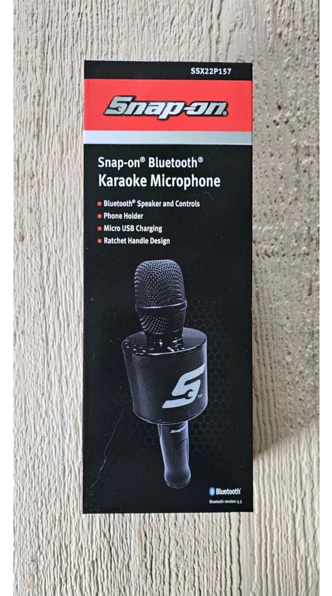 New Snap-on Bluetooth Karaoke Microphone Bluetooth Microphone SSX22P157 ...