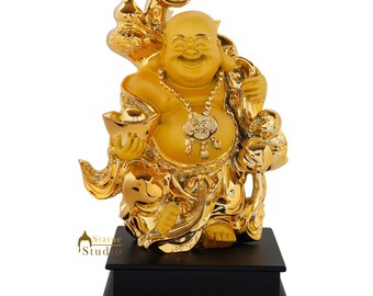 Laughing Buddha Statue Money | Etsy
