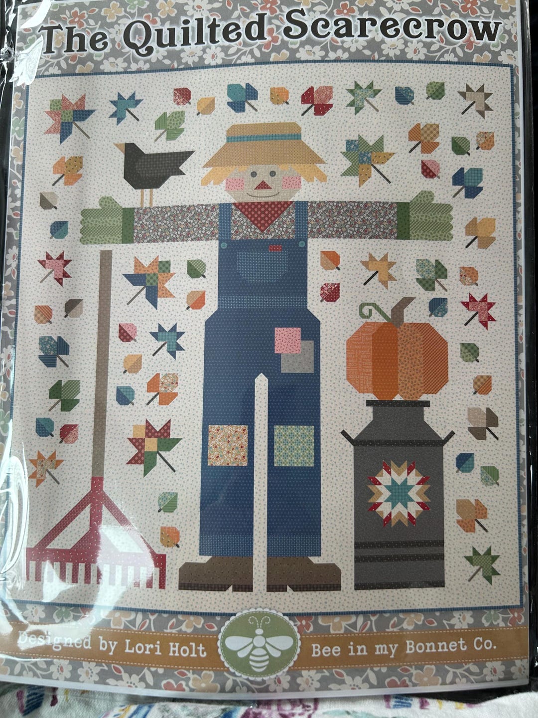 The Quilted Scarecrow Quilt Pattern by Lori Holt Bee in My Bonnet Co - Etsy
