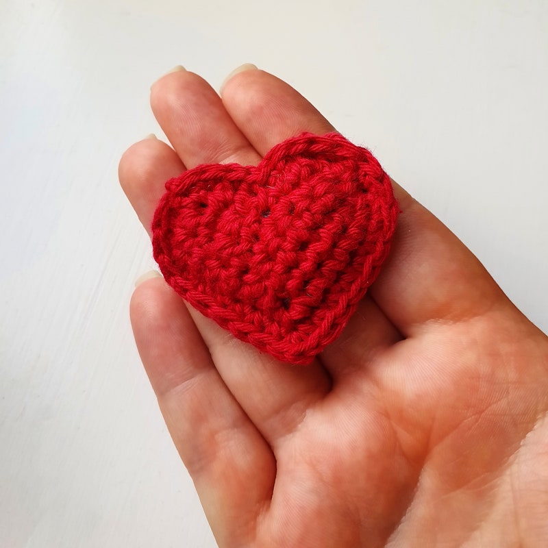 Wool Stuffed Red Heart - Etsy UK