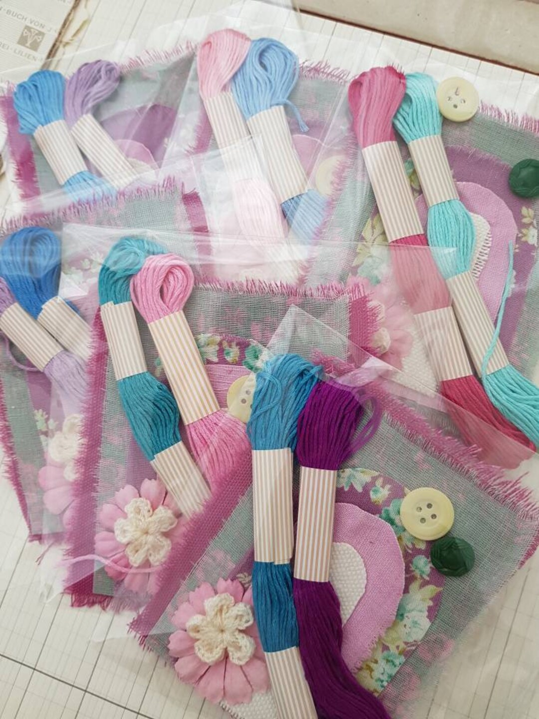 Small and Cute Slow Stitching Kits - Etsy