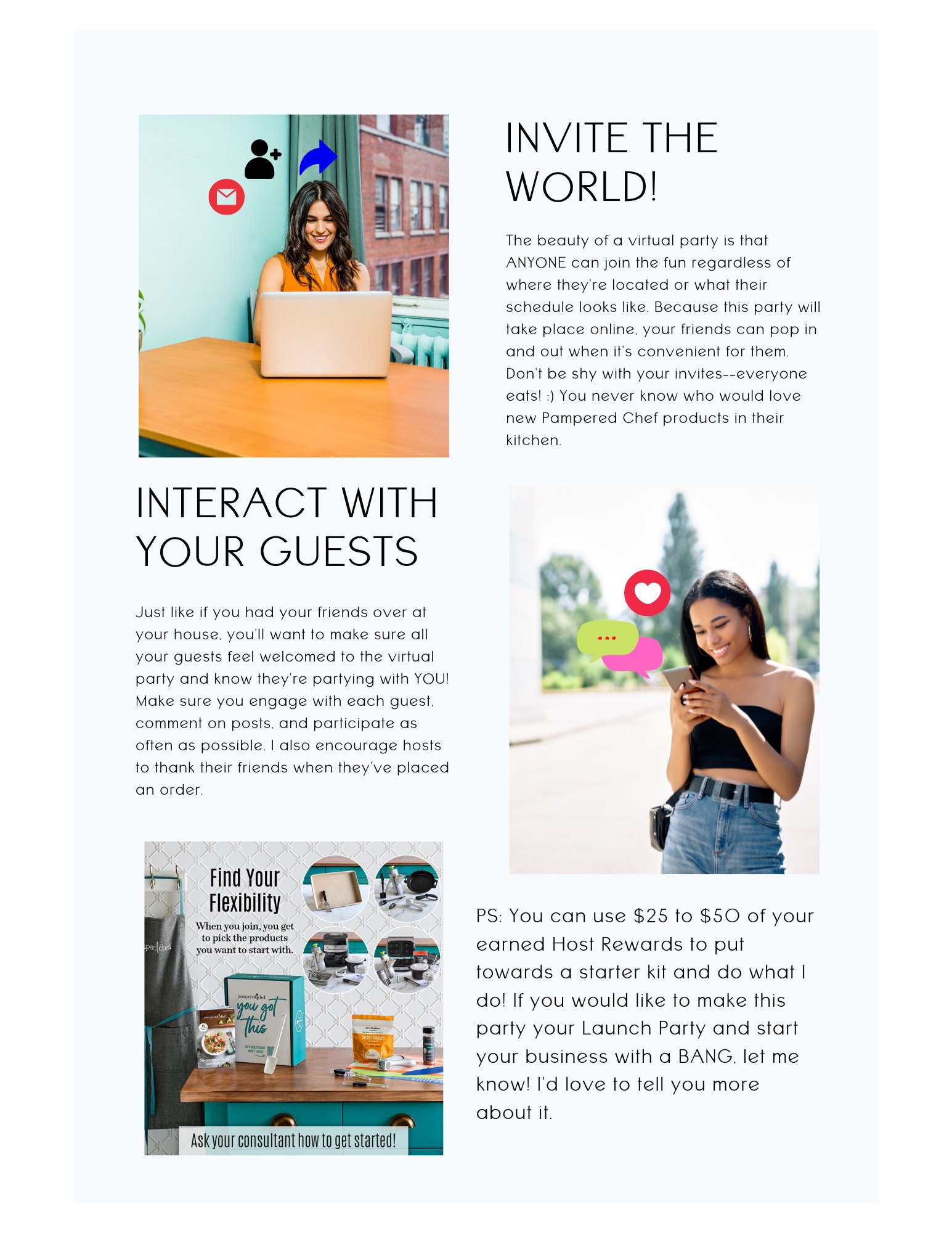 Pampered Chef Host Packet - Etsy