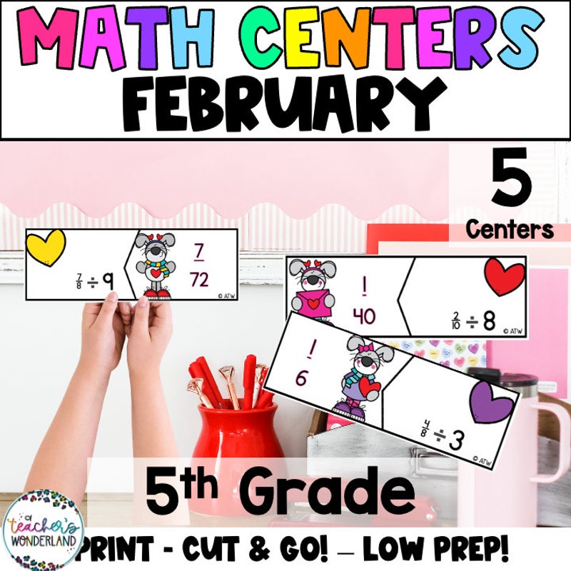 Math Center - Etsy
