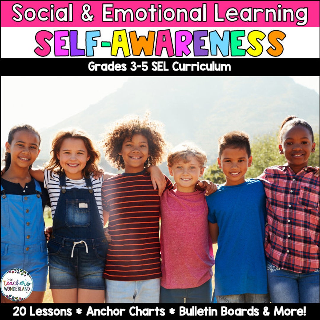 Self-awareness Grades 3-5 SEL Lesson Plans, Activities & More - Etsy