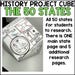 50 States 3D Project Cube *history Craftivity* Geography Research ...