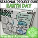 Earth Day Craft - 3D Project Cube *april Craftivity* Research Project ...