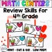 Valentine's Day February Math Centers for 4th Grade Math Games Low Prep ...
