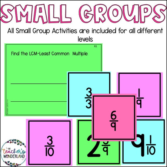 Grade Small Group Ideas