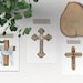 Wooden Cross Clipart. Easter Cross Clipart. Watercolor Crosses Clipart ...
