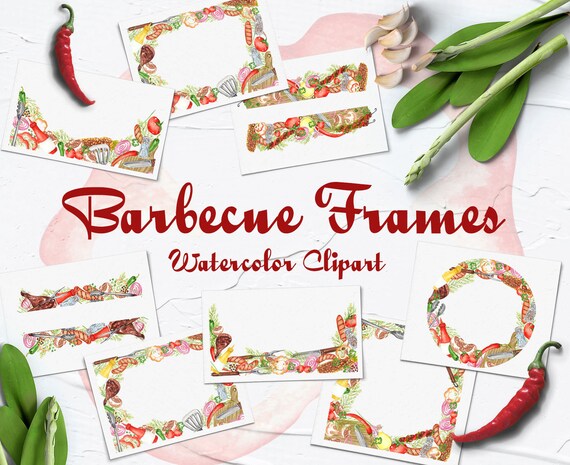Summer Bbq Clipart Borders