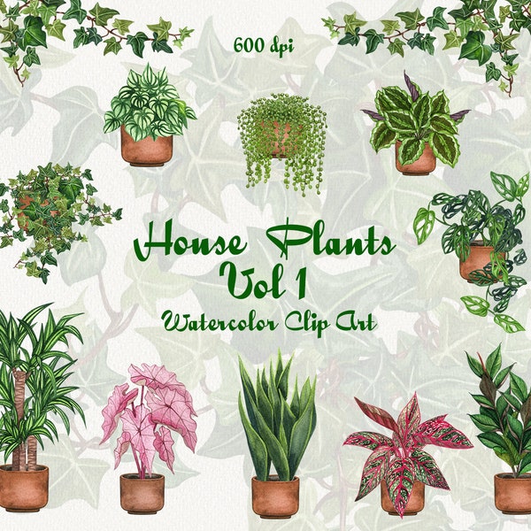 Plant Clip Art - Etsy