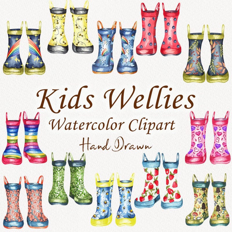 Rain Boots - Etsy