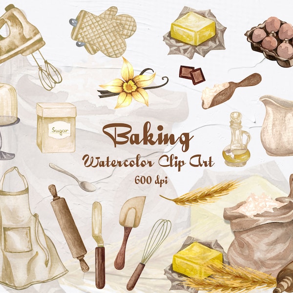 Baking Clip Art - Etsy