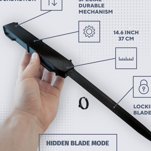 Assassin's Unity Phantom Hidden Blade Cosplay Prop Ring - Etsy