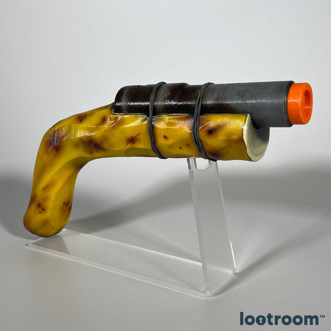 Rust LIFE-SIZE Eoka Pistol Banana 1:1 Gun Prop Handpainted Perfect ...
