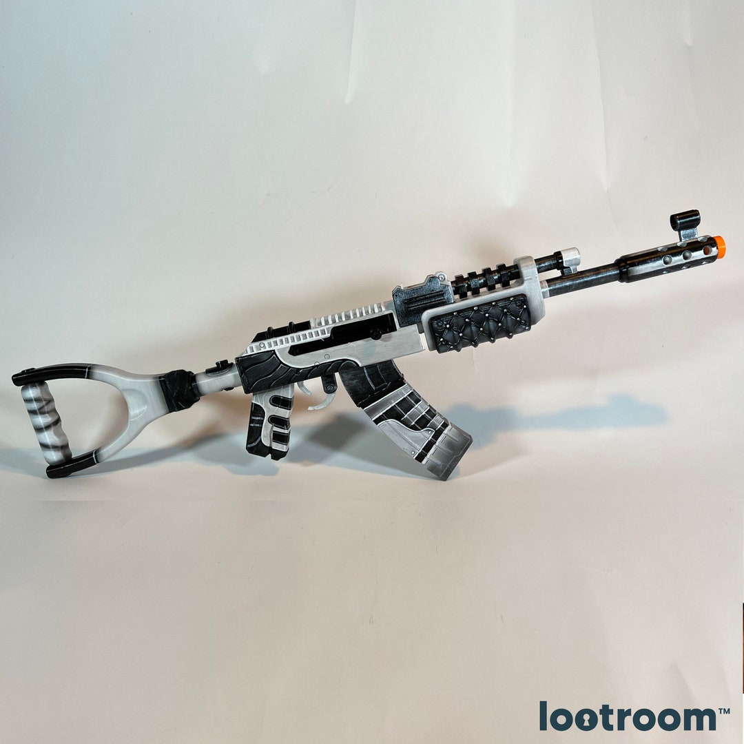 Rust LIFE-SIZE Assault Rifle No Mercy Skin 1:1 Gun Prop Professional ...