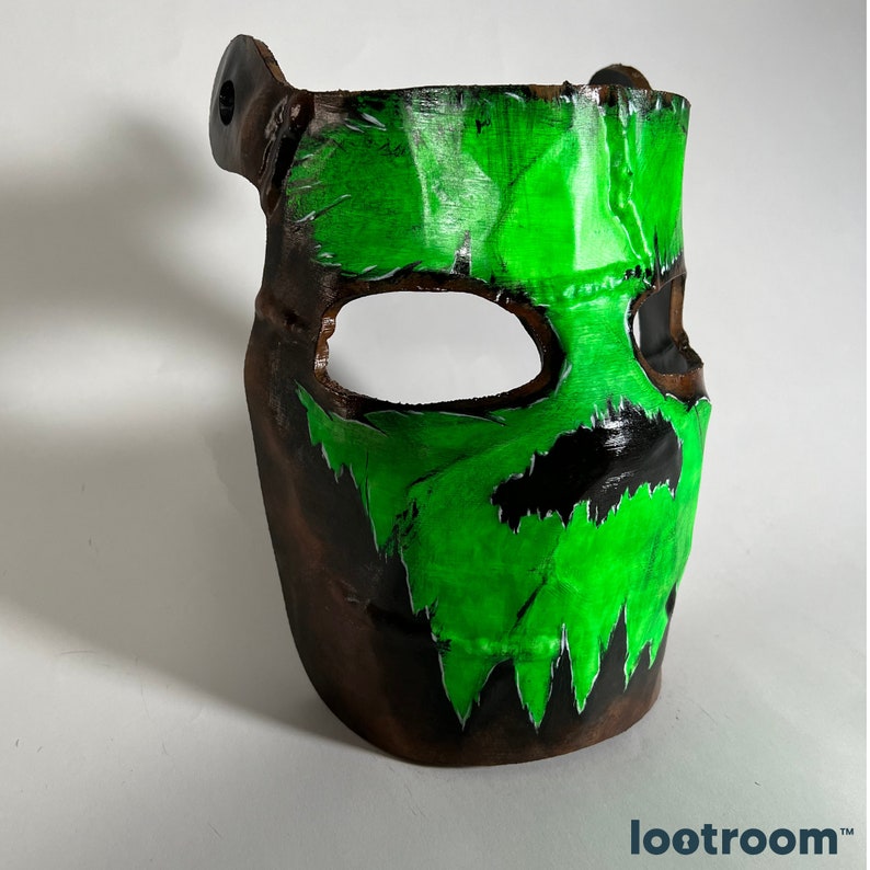 Rust LIFE-SIZE Facemask Glowing Skull 1:1 Prop - Etsy