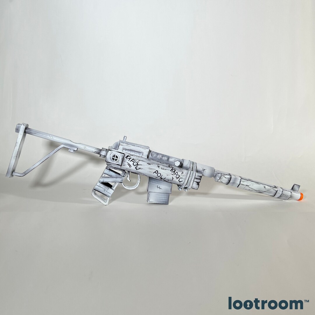 Rust LIFE-SIZE Semi-Automatic Rifle SAR Comic Skin 1:1 Gun Prop ...