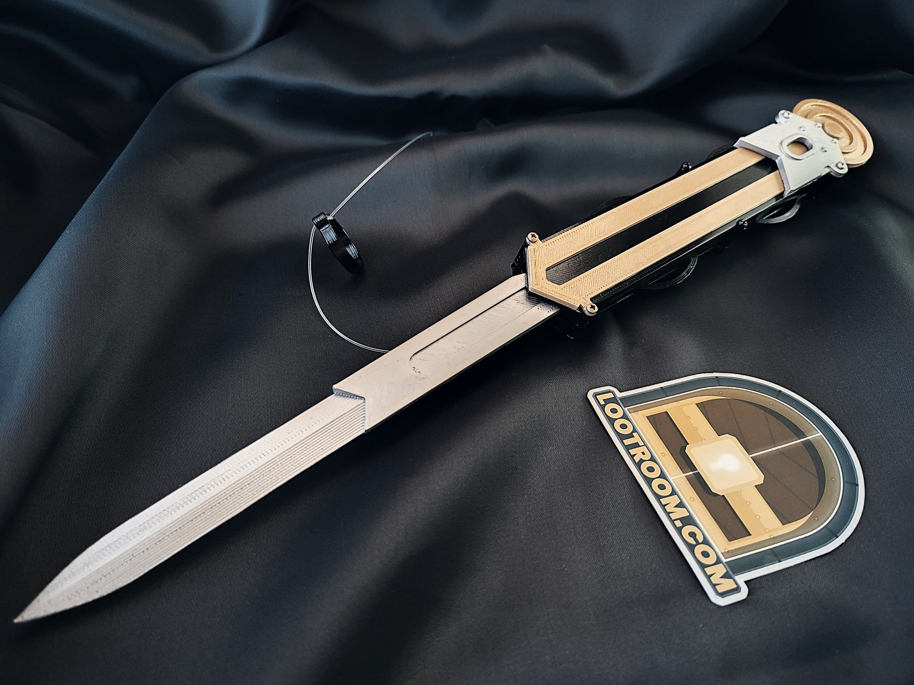 Retractable Hidden Blade Mechanism