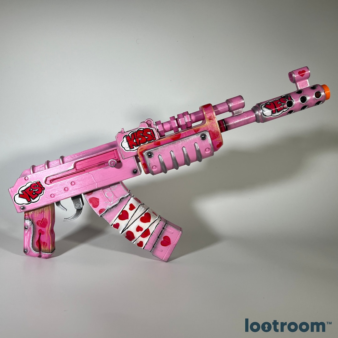 Rust LIFE-SIZE Assault Rifle KISS Ar Skin 1:1 Gun Prop Professional ...