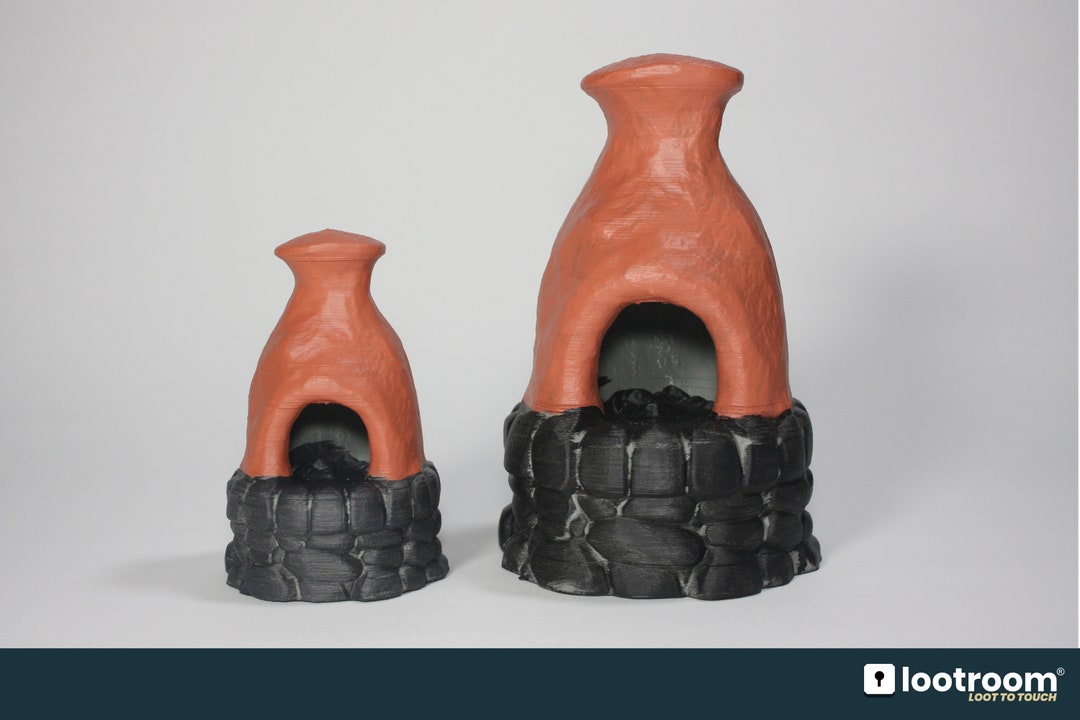 Rust Furnace / pintado a mano / 11 o 17 cm / regalo de jugador perfecto ...