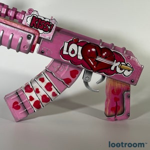 Rust LIFE-SIZE Assault Rifle KISS Ar Skin 1:1 Gun Prop Professional ...