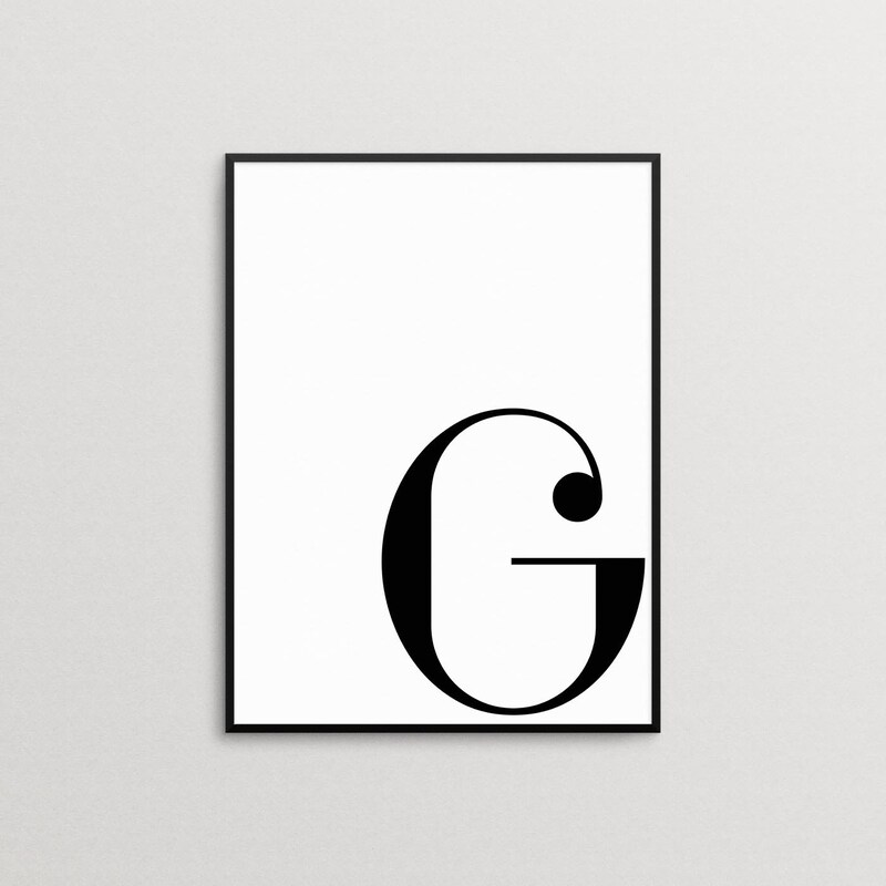 Wooden Letter G - Etsy