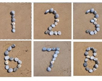 Natural Number Cards - Etsy