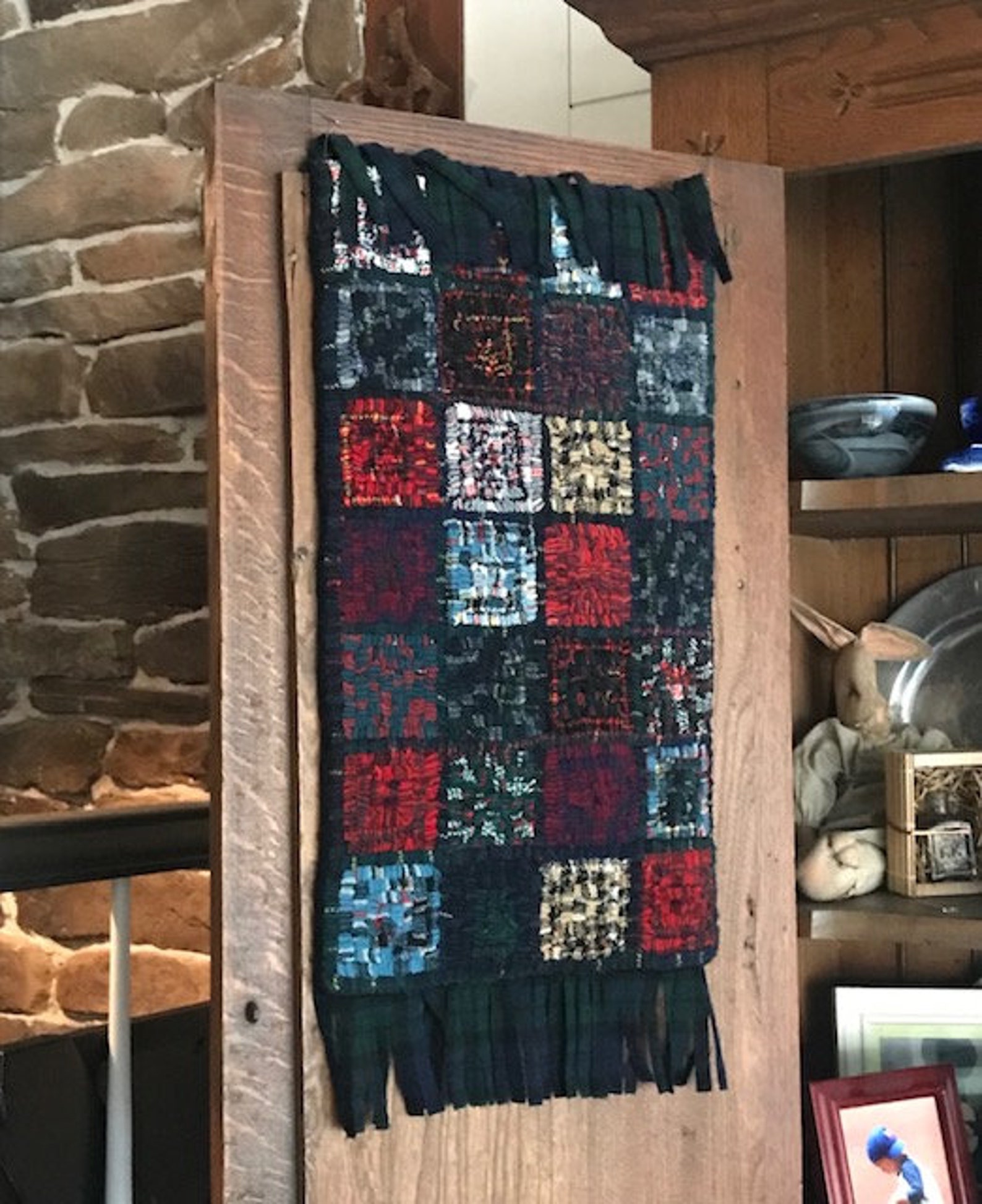 Hooked Rug – “tartan Window” - Etsy