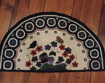 Hooked Rug landscape Blocks 2019 is My Original Design and Hooked by Me ...