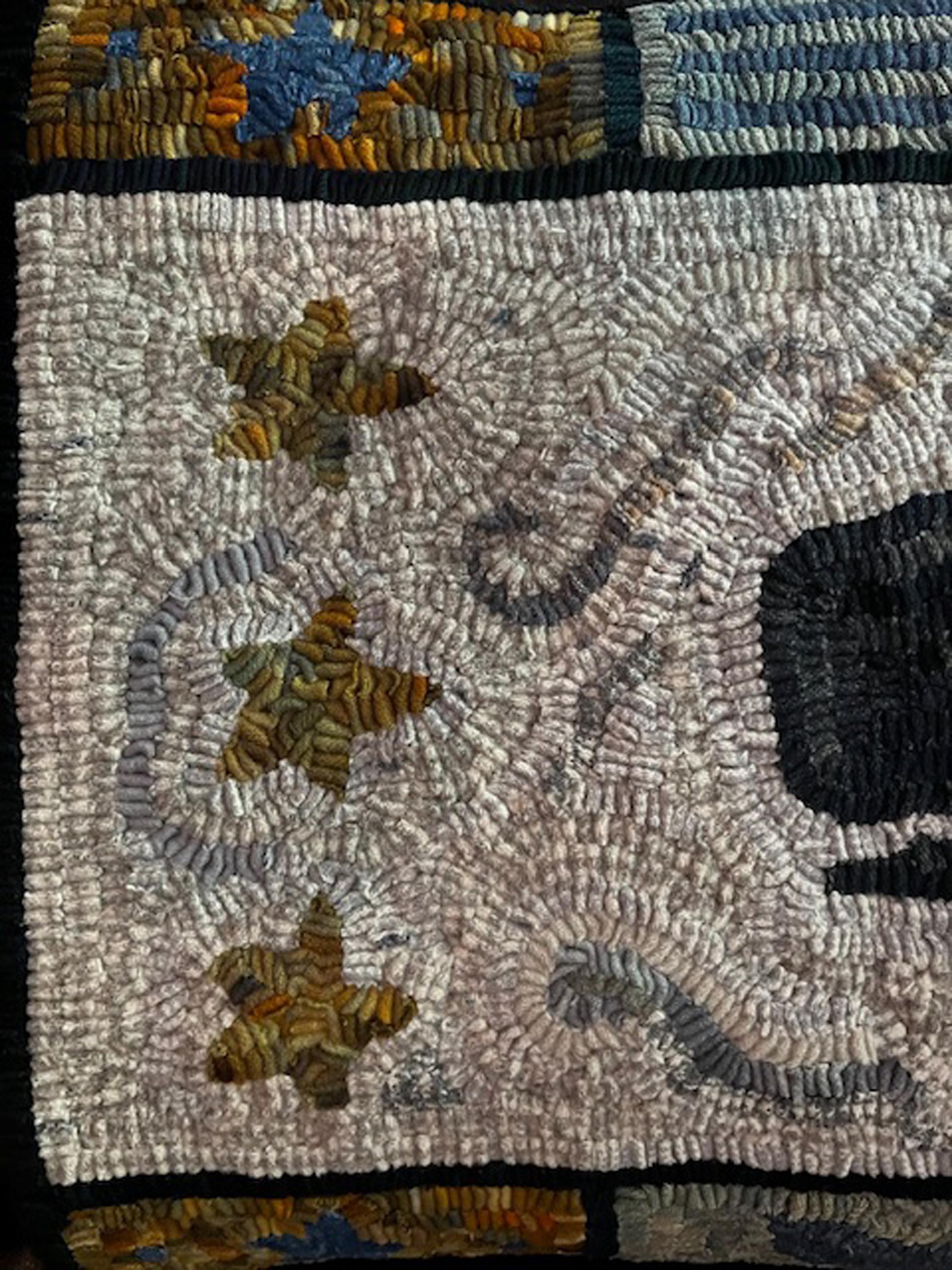 Hooked Rug - "nantucket Whale" - Etsy