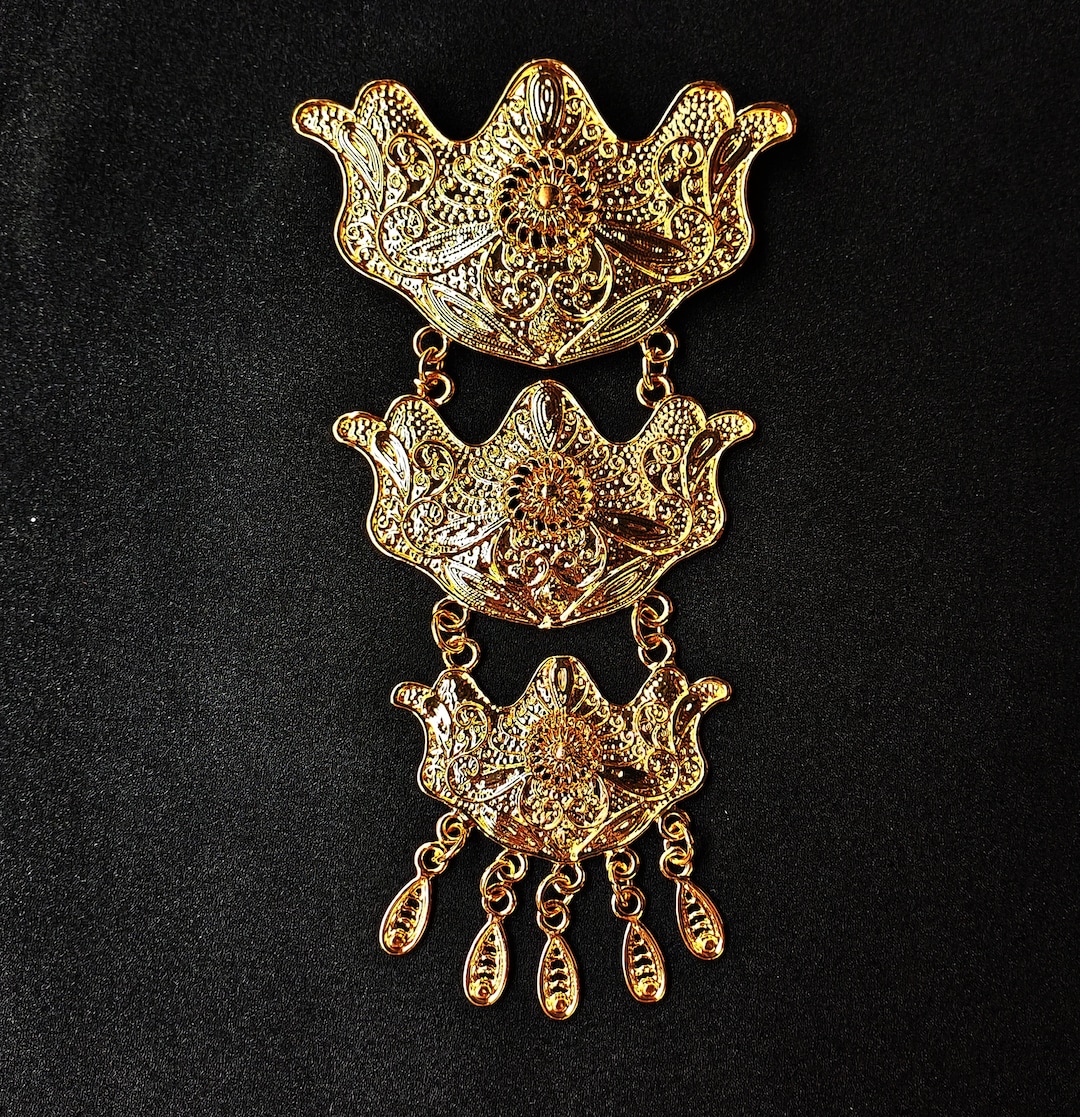 Kebaya Accesories, Traditional Long Brooch, Ethnic Brooch - Etsy