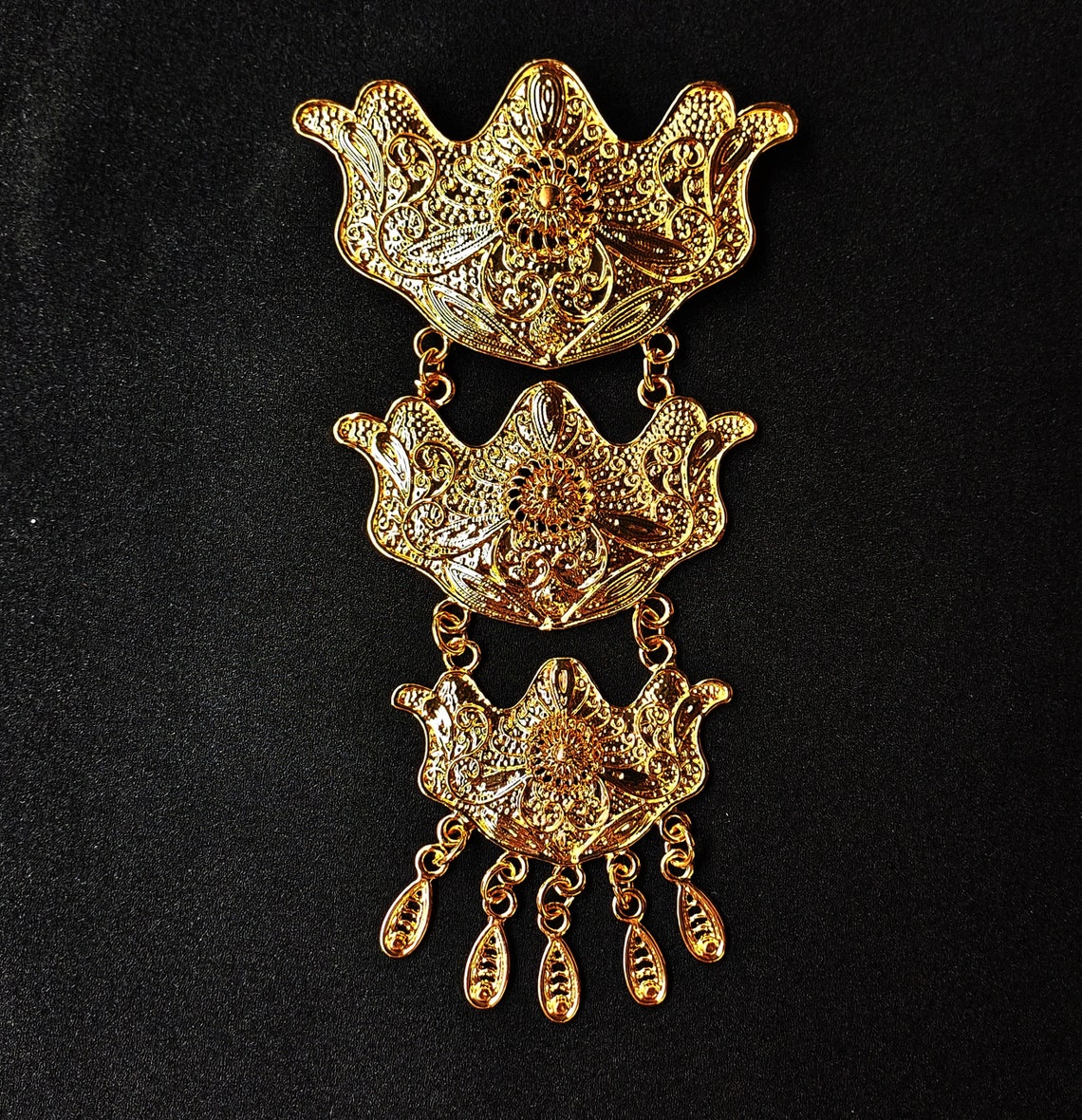 Kebaya Accesories, Traditional Long Brooch, Ethnic Brooch - Etsy