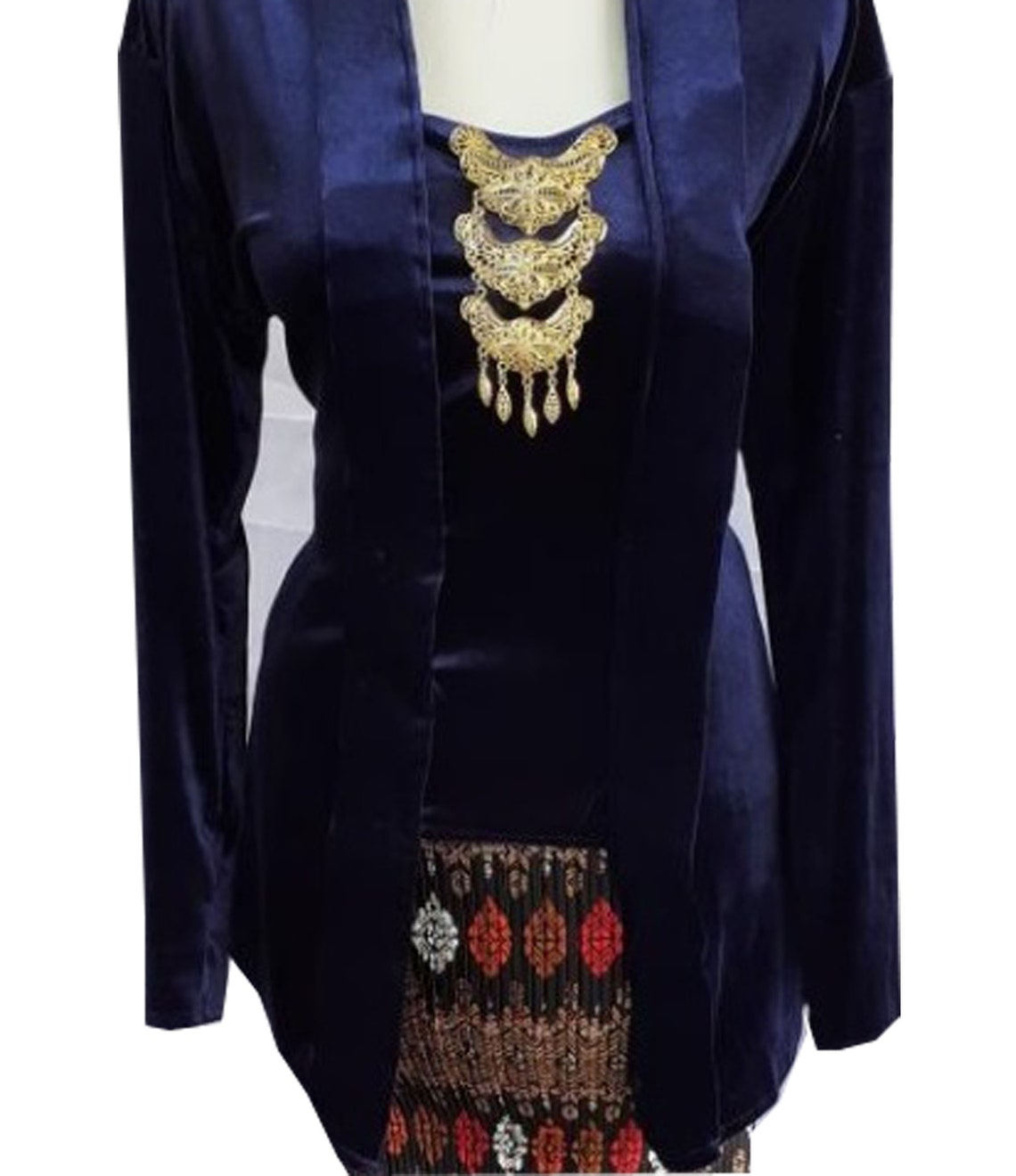 Kebaya Kuthu Baru Bludru Kebaya Velvet Kebaya Java - Etsy